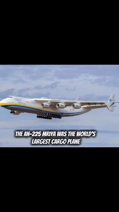 Antonov An-225 Mriya. world's biggest airplane - YouTube