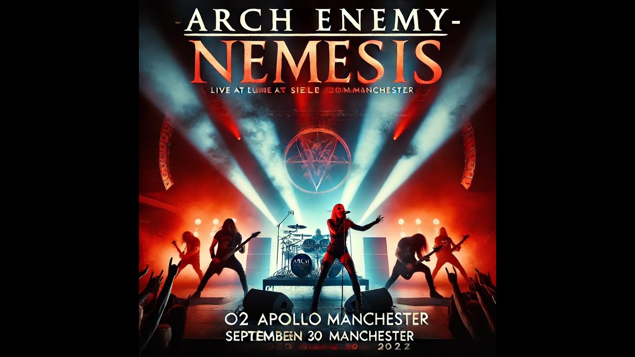 Arch Enemy Dominates with “Nemesis” – Live at O2 Apollo Manchester ...