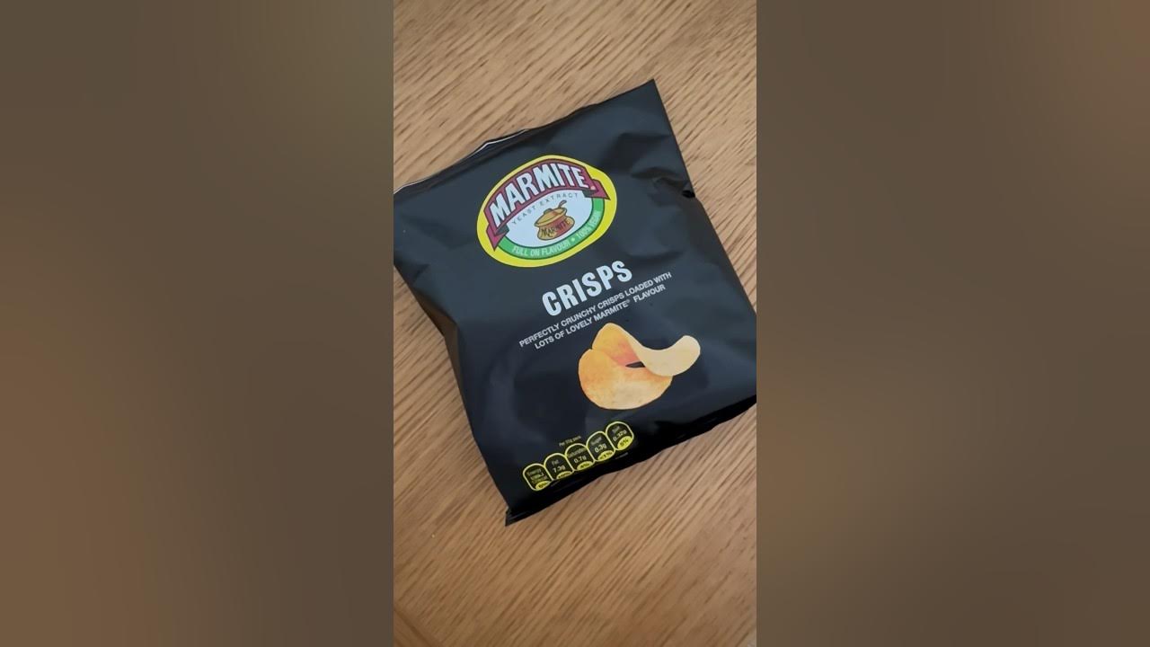 Marmite yeast extract crisps - YouTube