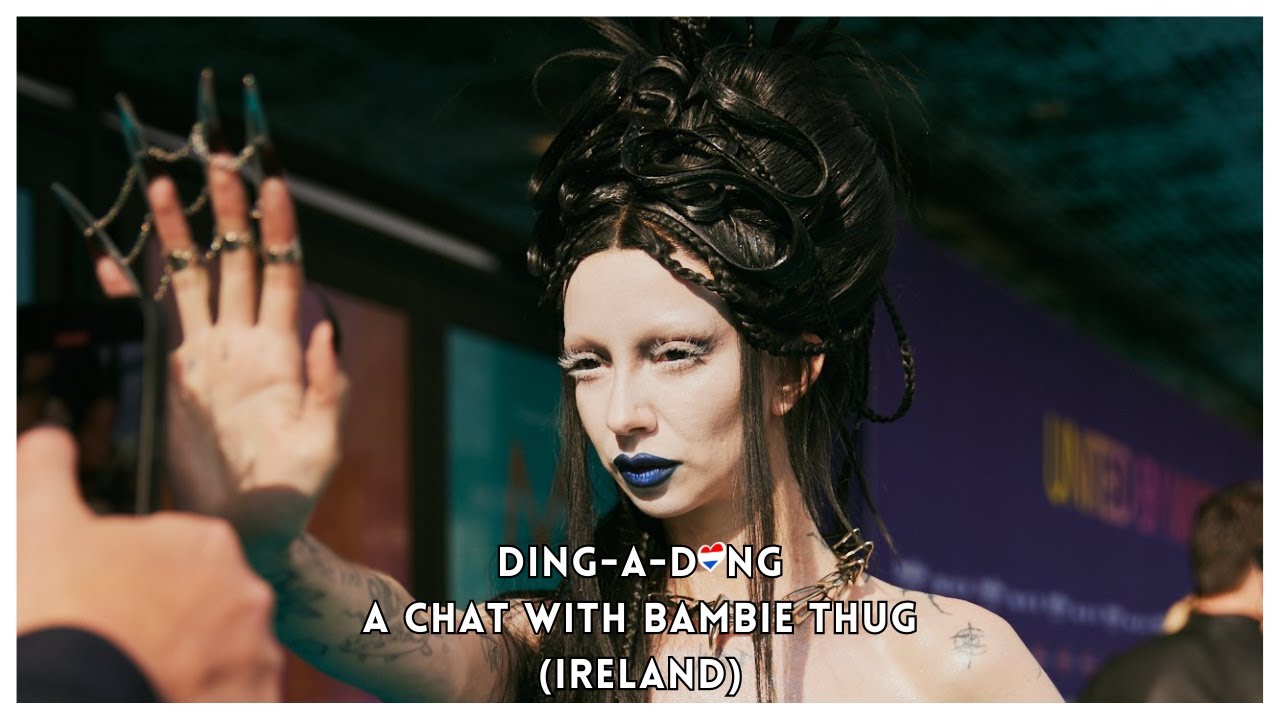 Chatting with Bambie Thug (Ireland) - at the Turquoise Carpet ...