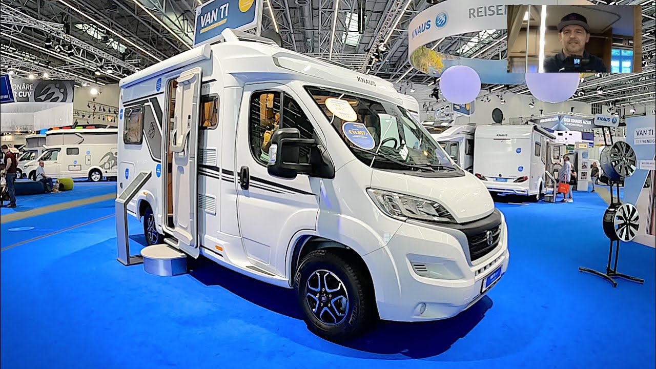 Knaus Van Ti 550 MF Vansation RV Camper Van new model Fiat Motorhome ...