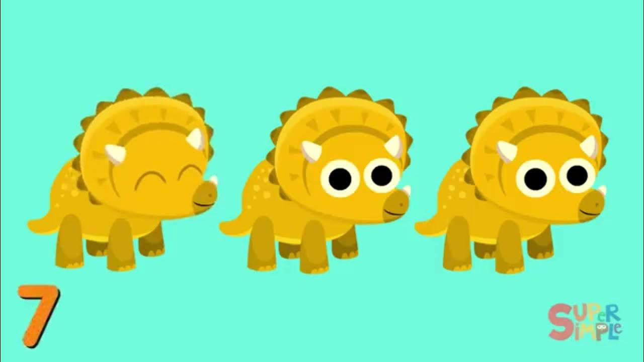 Ten Little Dinosaurs Song - YouTube