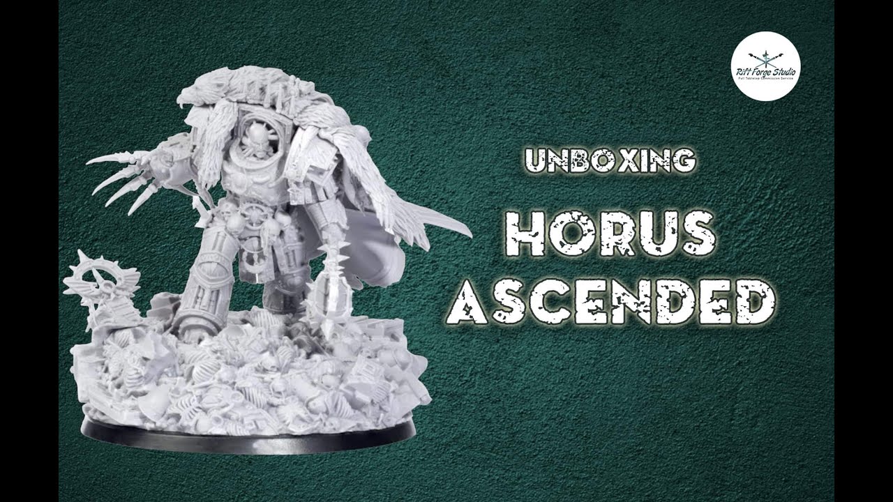 Horus Ascended Unboxing - YouTube