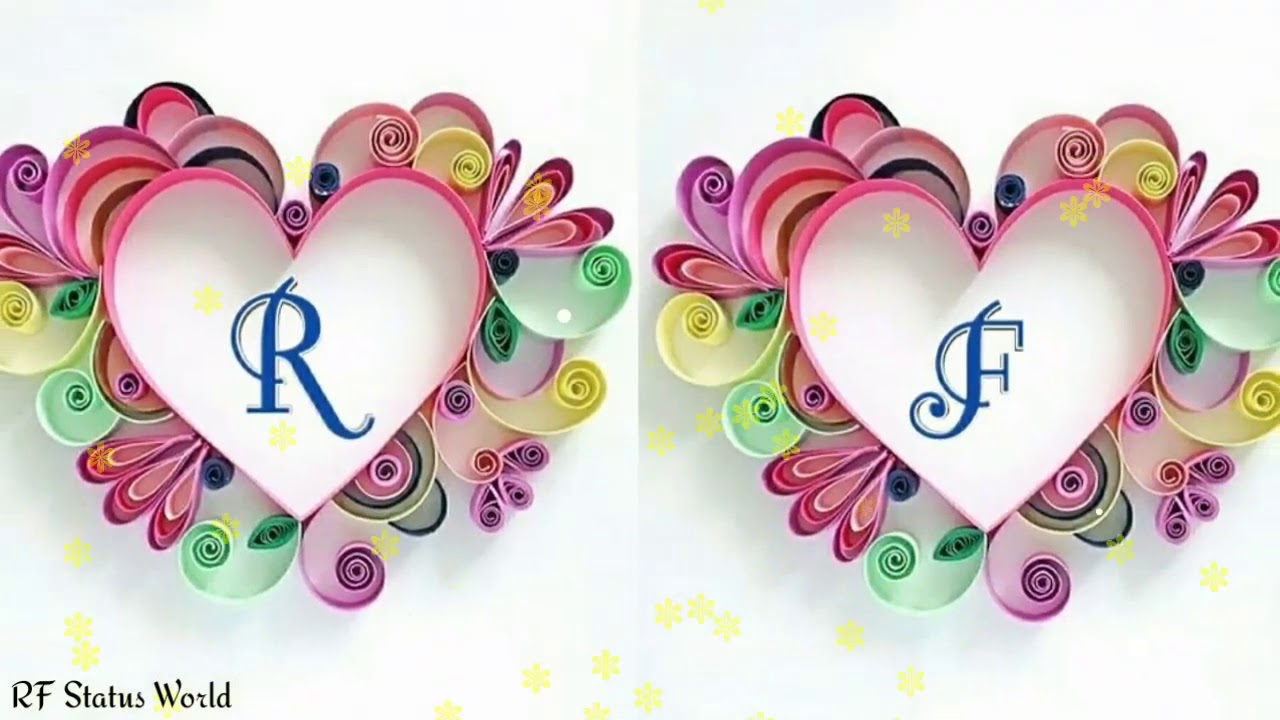 RF love Status/ R Love F WhatsApp status - YouTube
