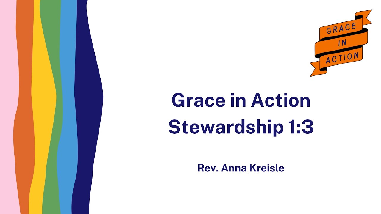 Grace In Action 1:3 (10/09/2022) - YouTube