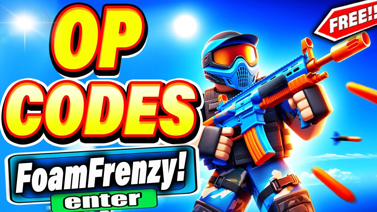 ALL NEW *SECRET CODES* IN ROBLOX FOAM FRENZY (new codes in roblox foam ...