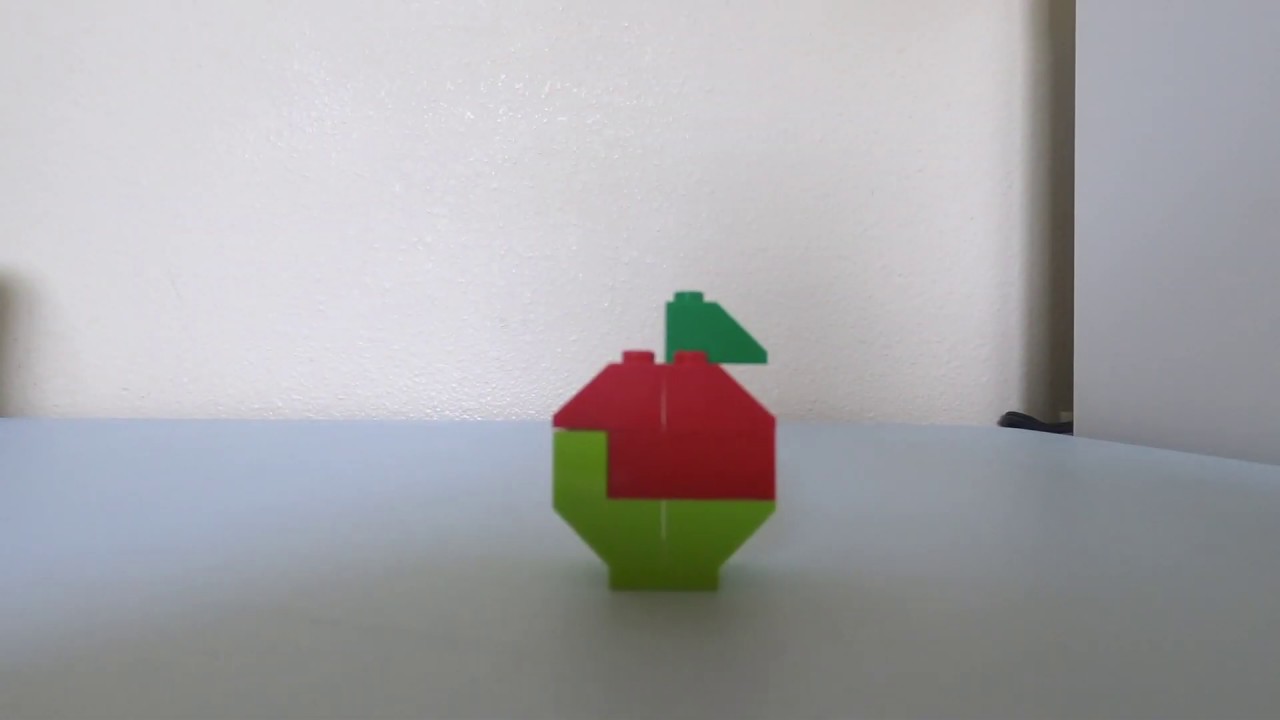 How to make a lego apple ? - YouTube