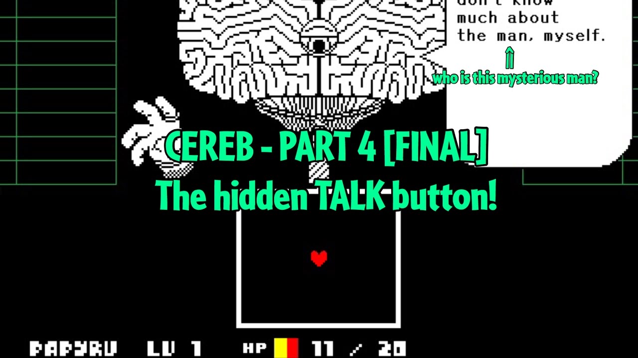 [Unitale] Cereb - Battle with a Think Tank (Part 4 - FINAL) - YouTube