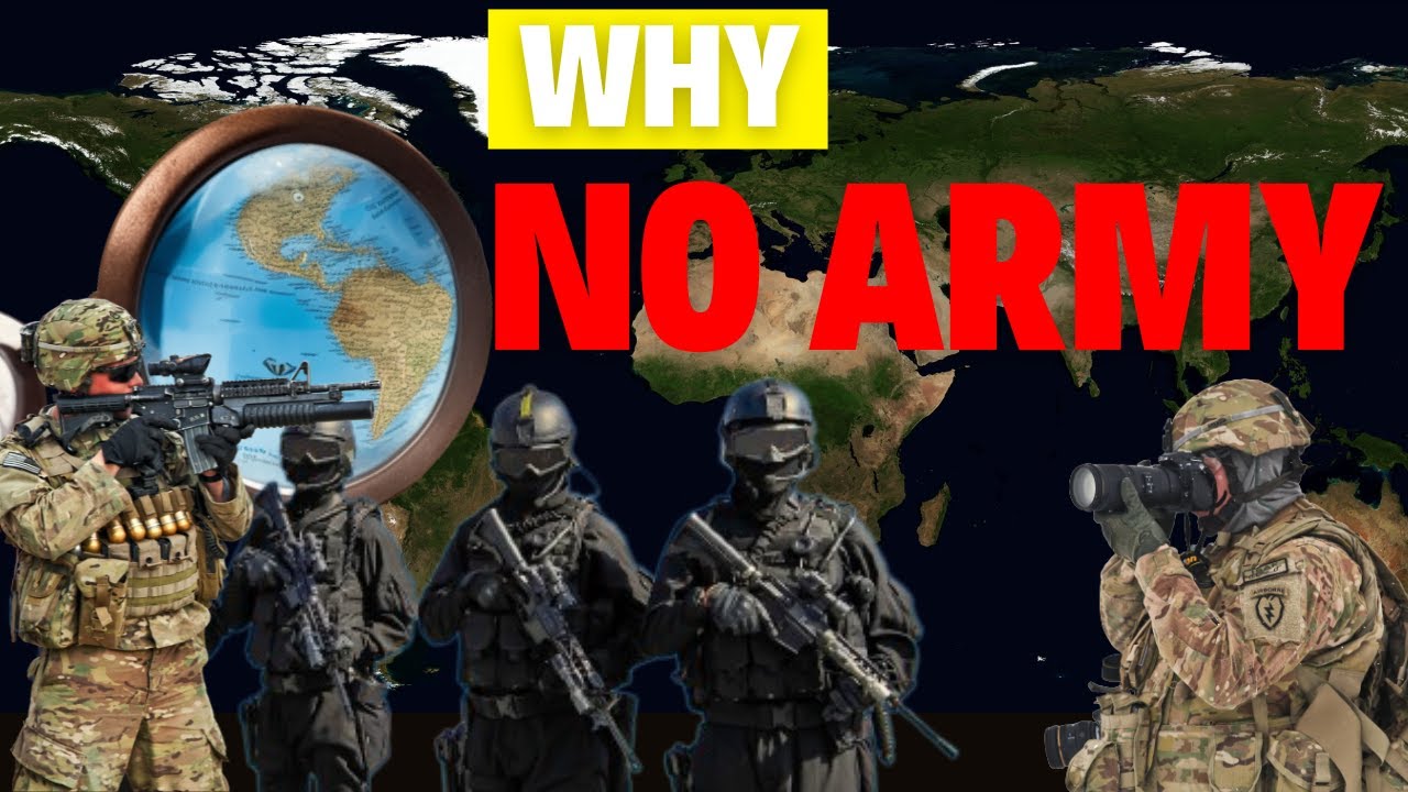Countries with Zero Army - YouTube