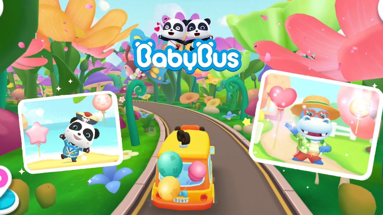 kids BabyBus Panda 🐼 and the Giraffe 🦒 - YouTube