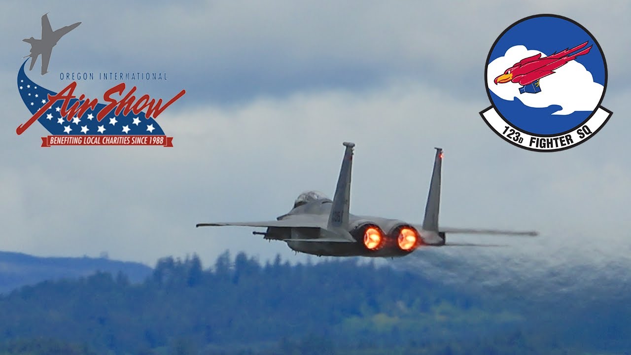2025 Portland ANG F-15C & EX Eagles : Oregon International Airshow ...