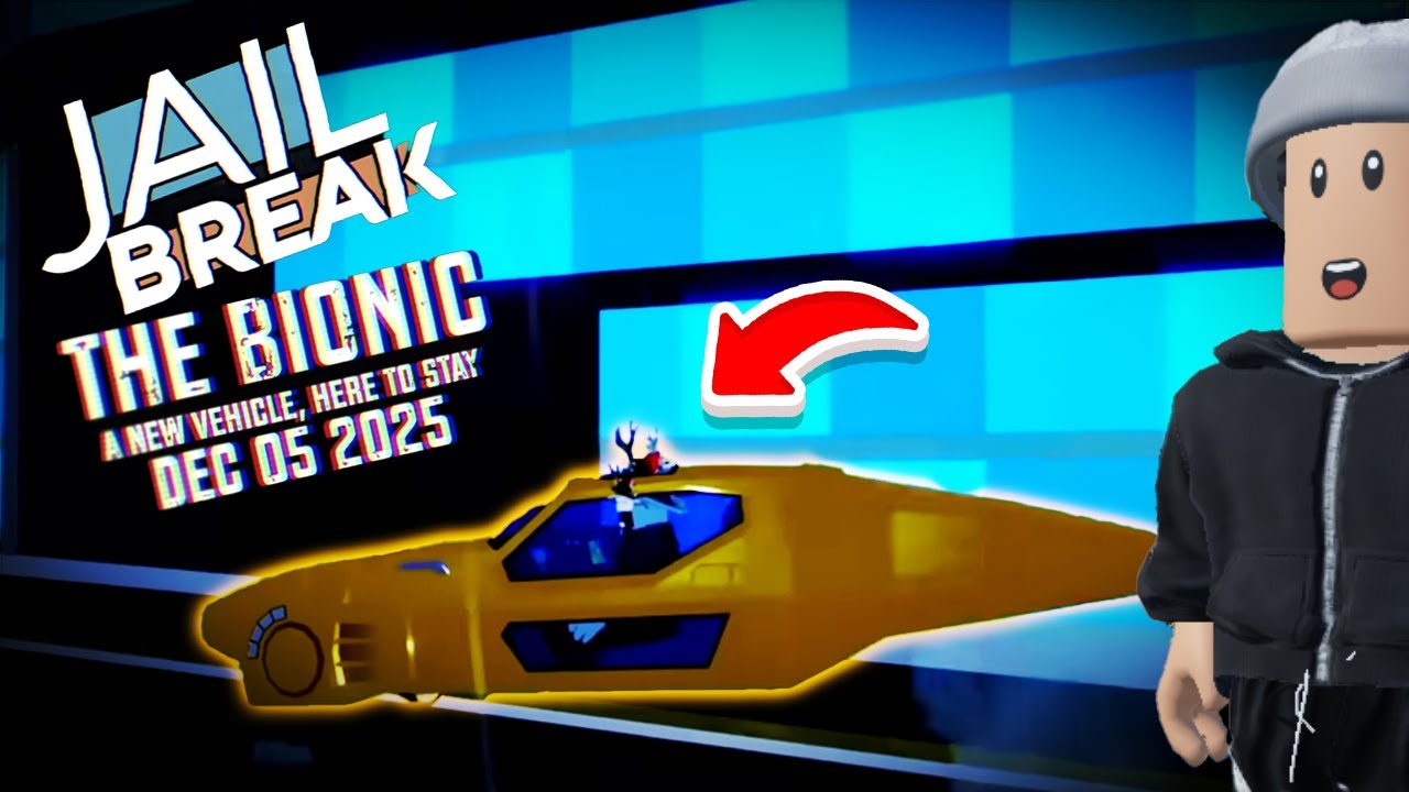 NEW BIONIC FLYING VEHICLE IN ROBLOX JAILBREAK REACTION! 🛸 - YouTube