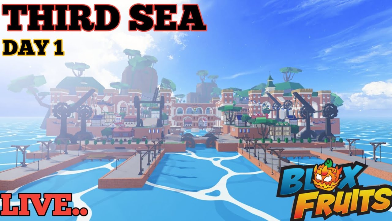 I REACH THIRD SEA BLOX FRUIT | ROBLOX - YouTube