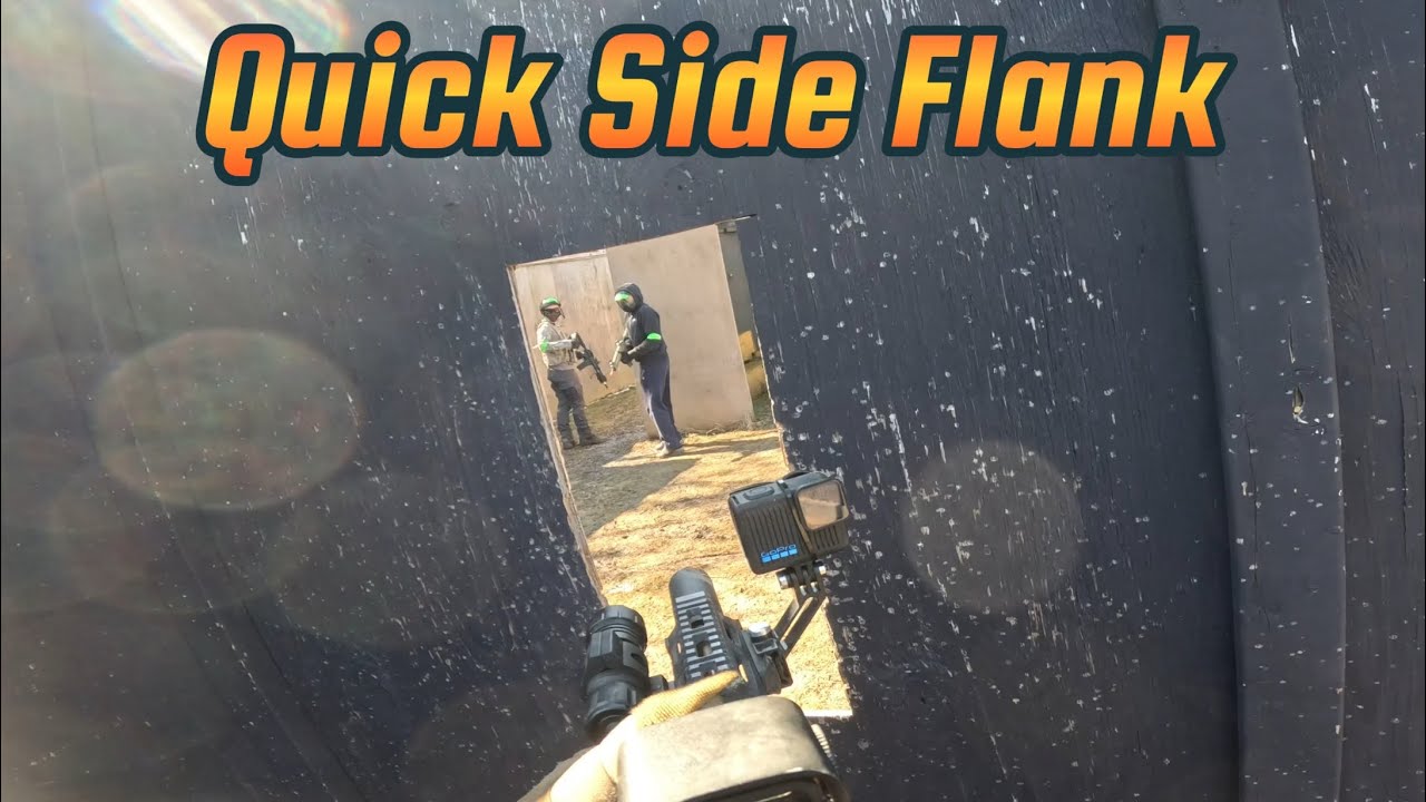 Side Flank (RAW gameplay) #blackopsairsoft - YouTube
