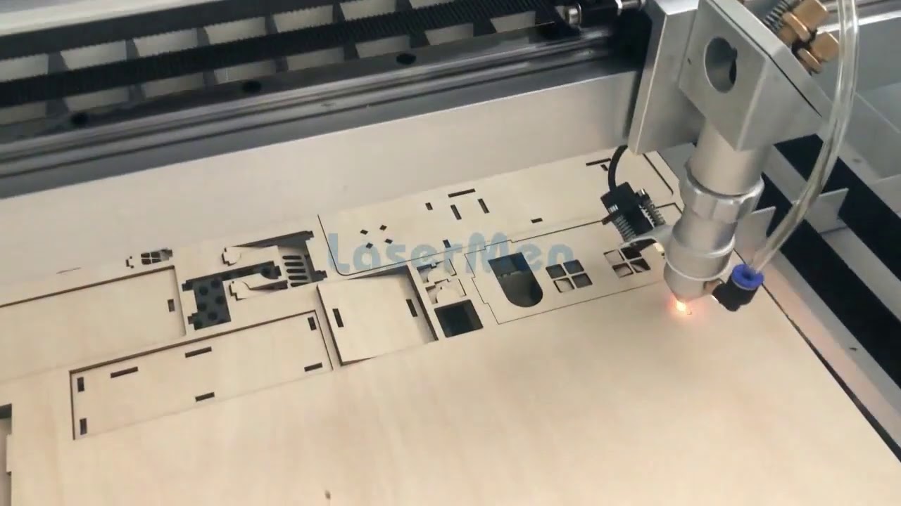 [LaserMen] architectural model making co2 laser machine for 3mm wood ...