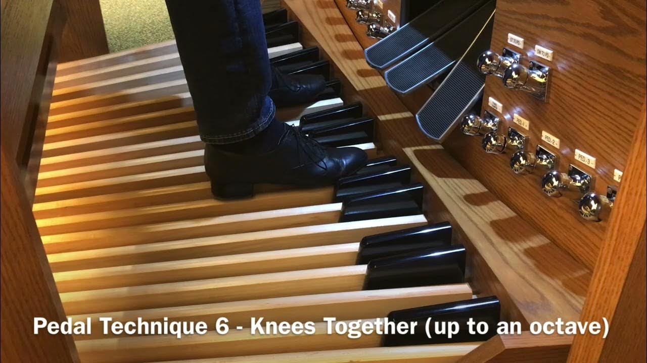 Pedal Technique 3 - Knees Together (up to an octave) - YouTube