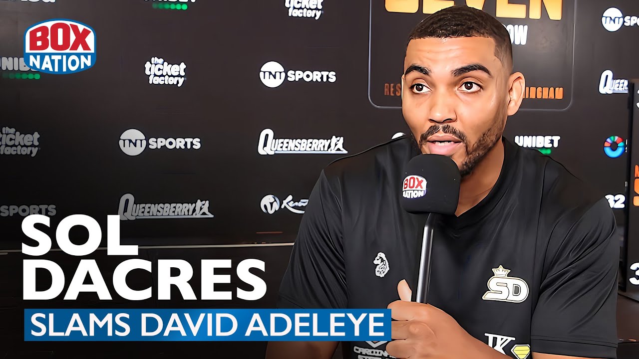 Sol Dacres Sparred Both AJ & Dubois, Compares Power - YouTube