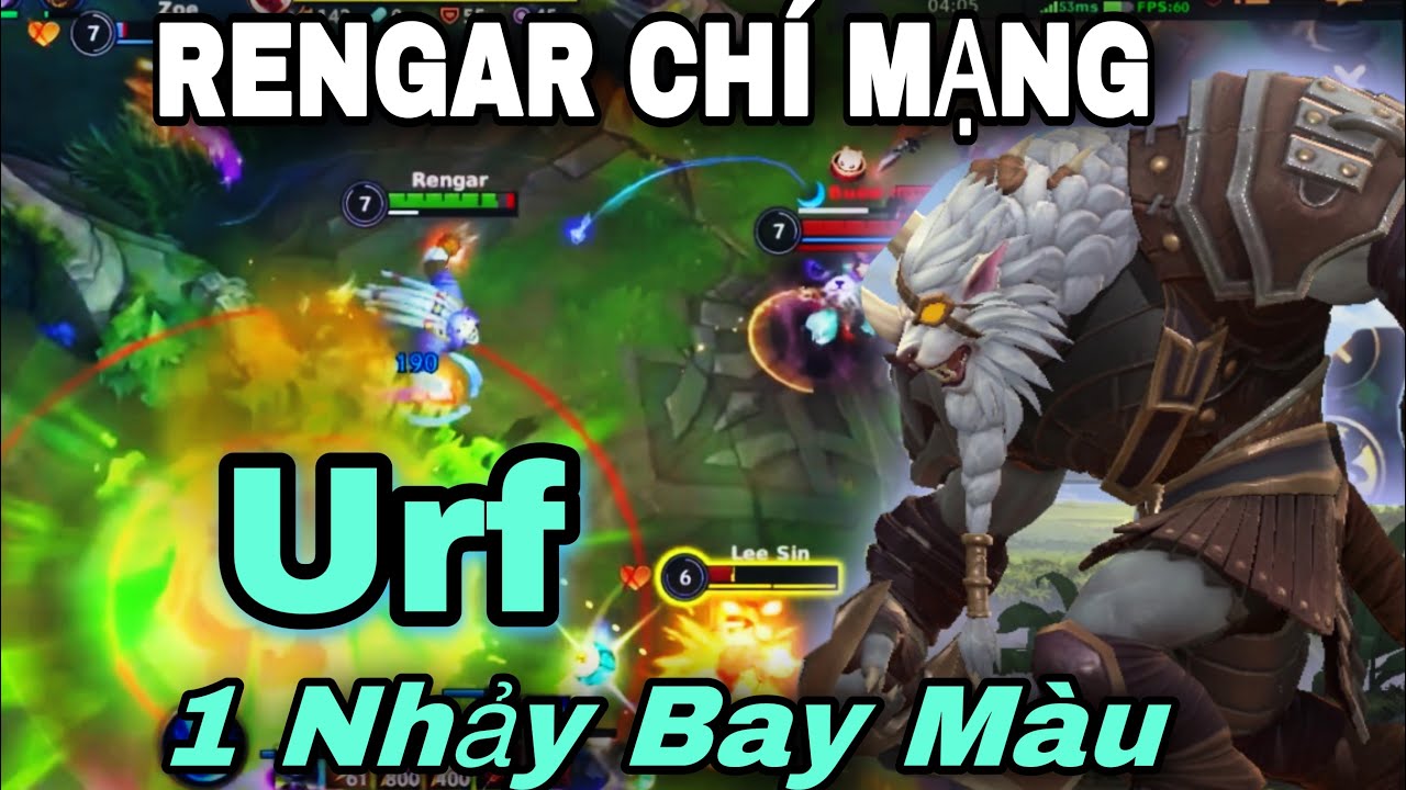 [LMHT tốc chiến] Rengar quá khủng khiếp trong chế độ Urf full chí mạng ...