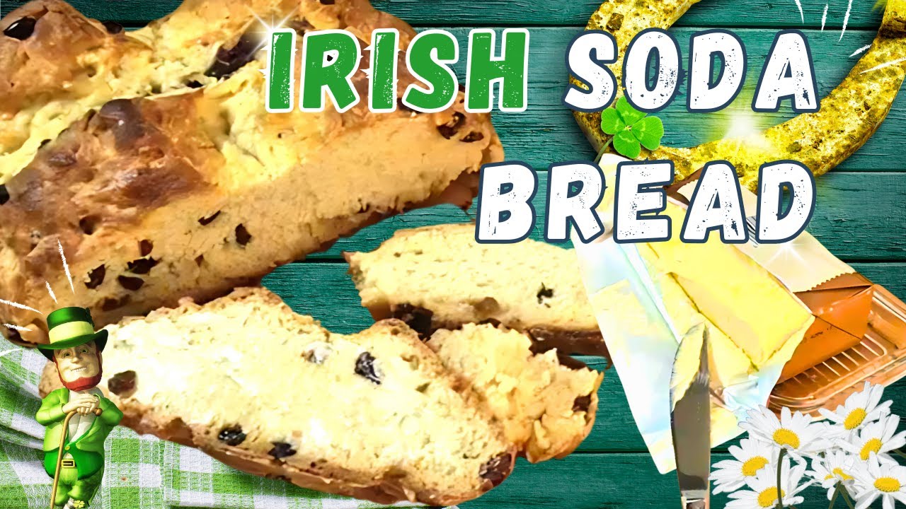 🍀 Fluffy & FAST Irish Soda Bread: No Yeast, No Fuss! | Quick Bread ...