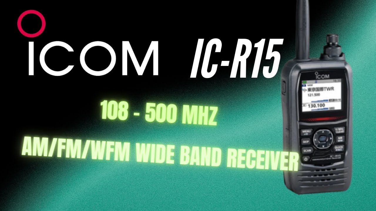 Icom IC-R15 | Scansione super rapida e semplice da usare - YouTube