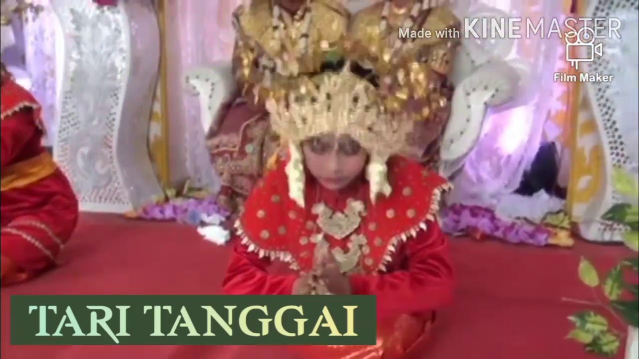 TARI TANGGAI !!! Tarian adat Sumatera Selatan - YouTube