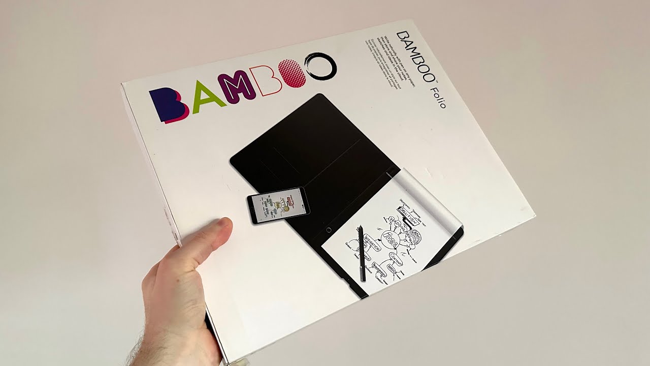 Bamboo Folio smartpads Unboxing - YouTube