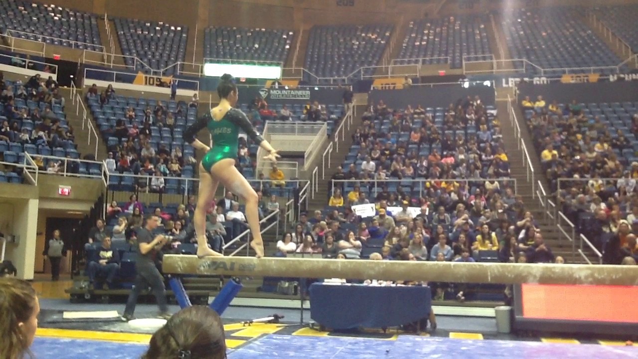 EMU @ WVU- Lacey Rubin (Beam) - YouTube