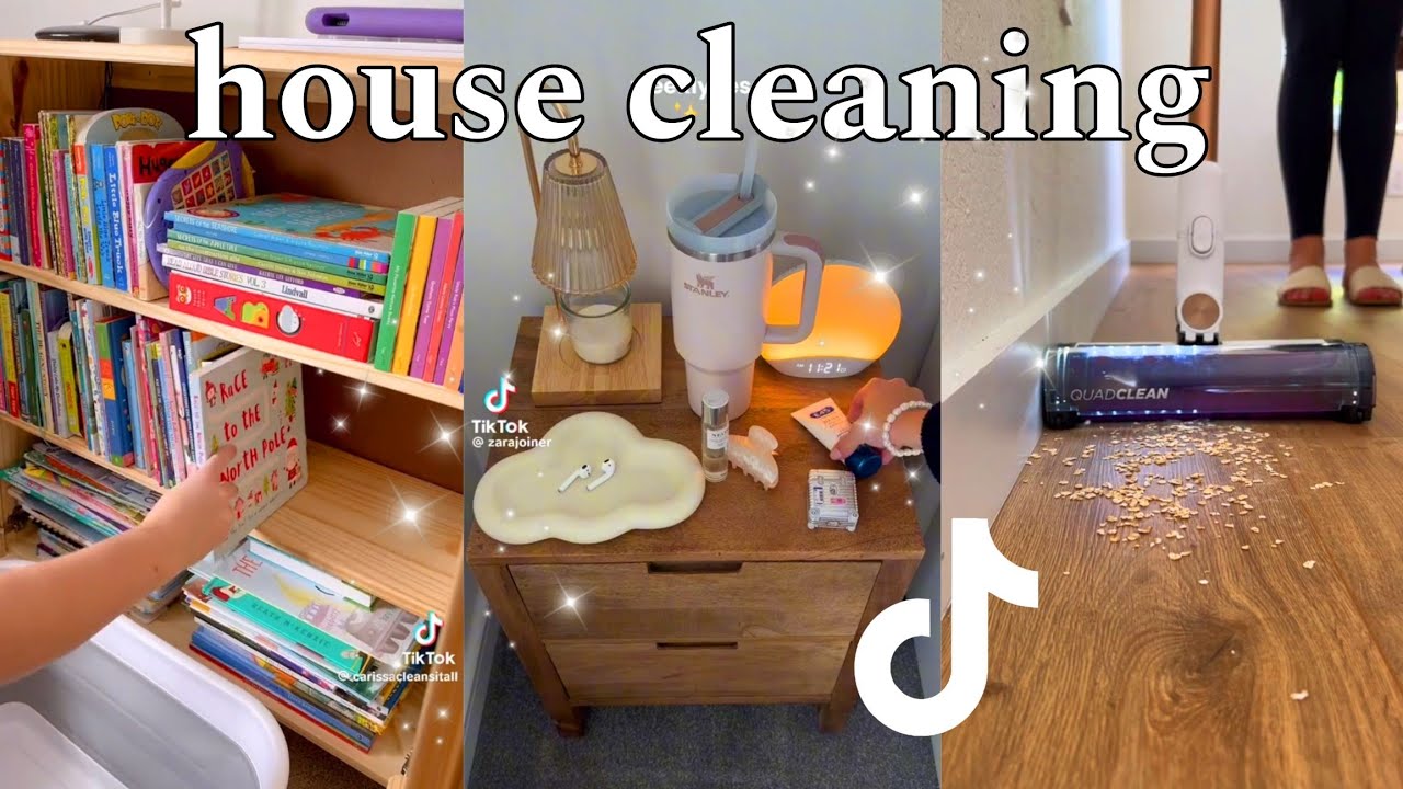 aesthetic house cleaning 🫧 satisfying weekly reset 🌼 asmr tiktok ...