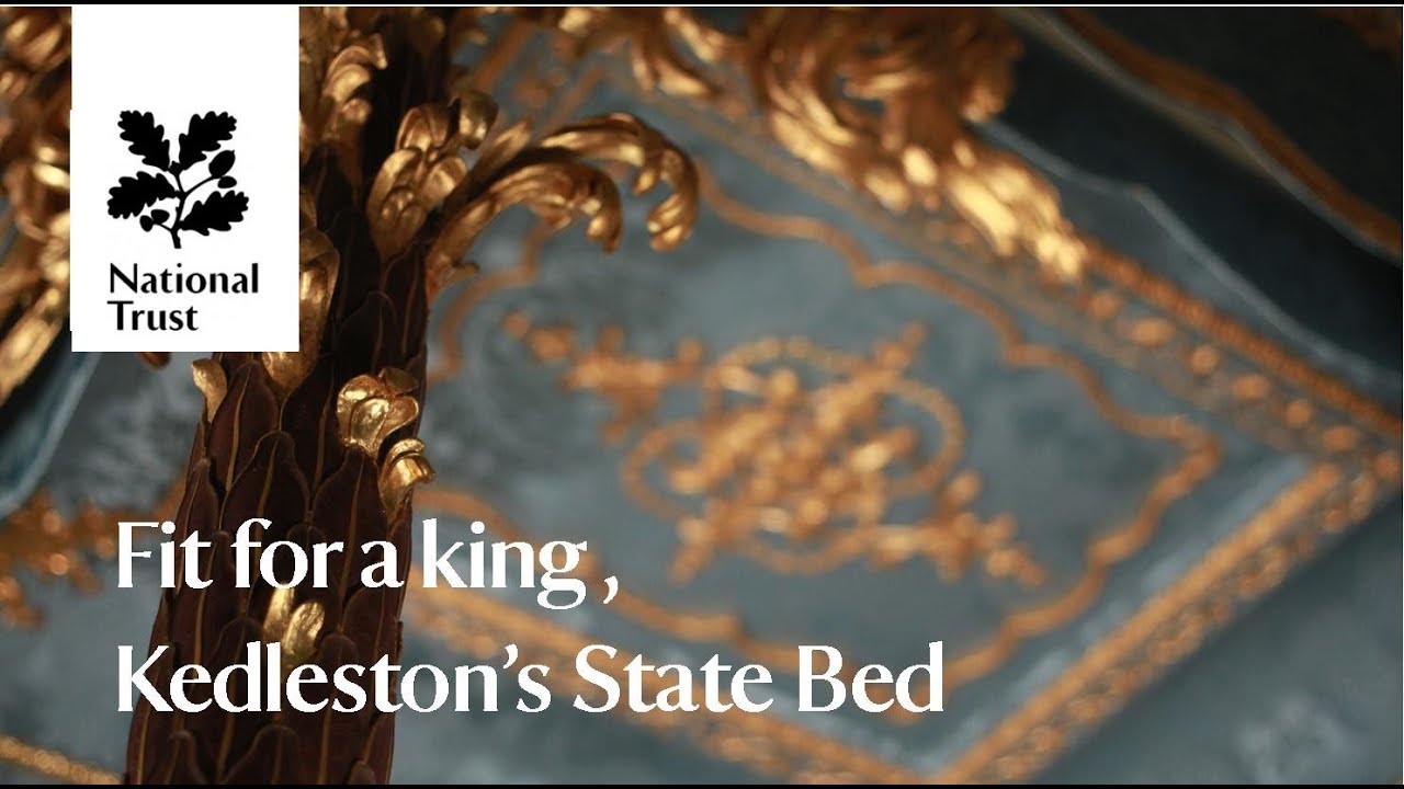 Fit For a King - Kedleston's State bed - YouTube