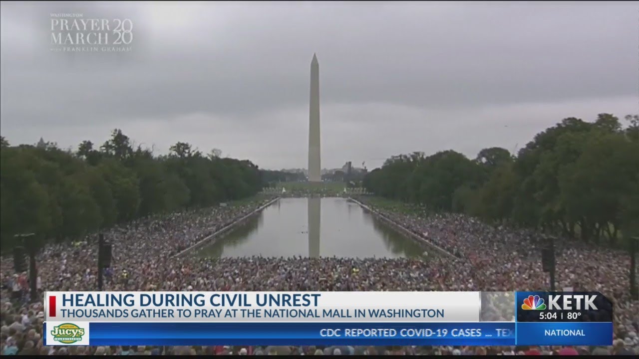 Prayer rally in Washington - YouTube