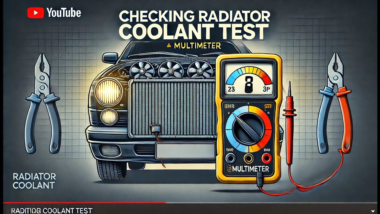 🔧 How to Check Radiator Coolant Condition Using a Multimeter ⚡📏 - YouTube