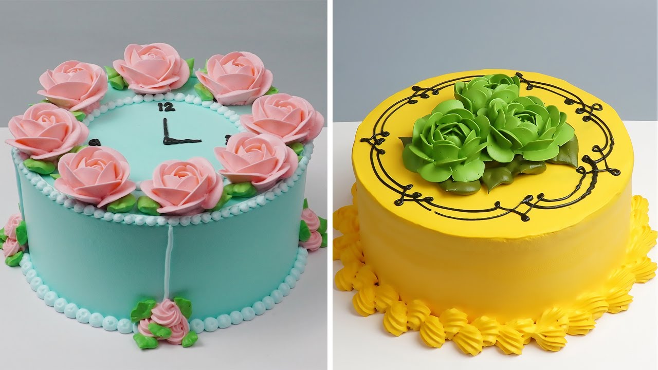 Fancy Cake Decorating Like A Pro | Most Satisfying Chocolate Cake | So ...