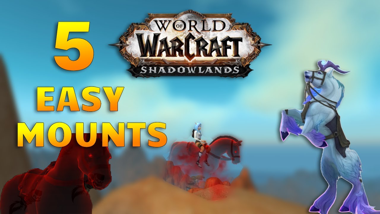 5 Fast Shadowlands Mounts to Collect - YouTube