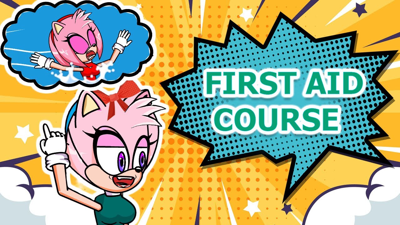 First Aid Course - Sonic and Amy Goes Swimming. - YouTube