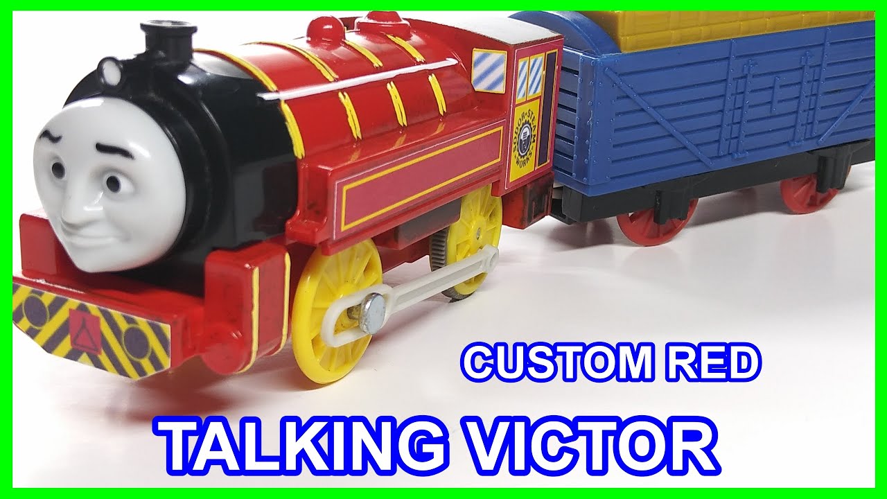 Trackmaster custom Red Talking Victor - YouTube