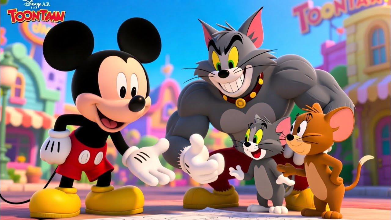 🌟 Mickey Mouse, Tom & Jerry, and the Shine Adventure! 🌟 - YouTube