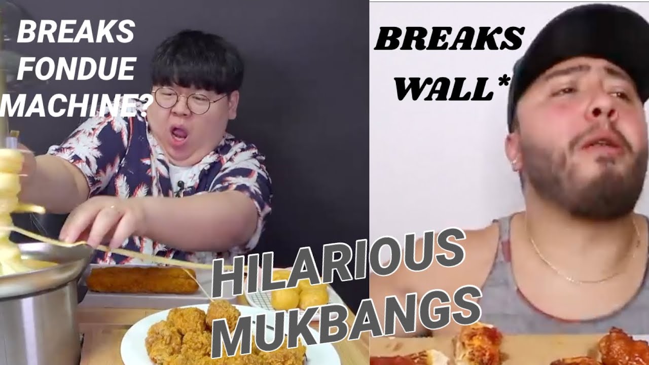 MUKBANGS THAT MADE ME LAUGH PART 1 - YouTube