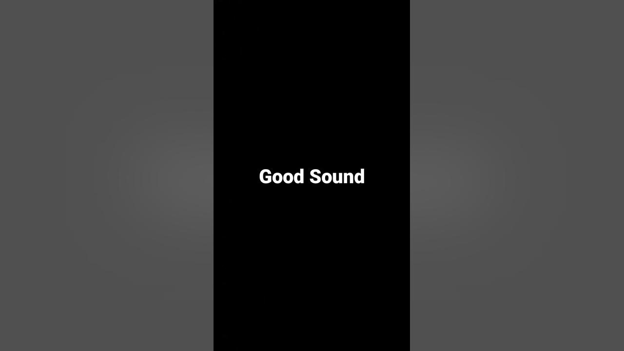 Good Sound YouTube good-sound-youtube