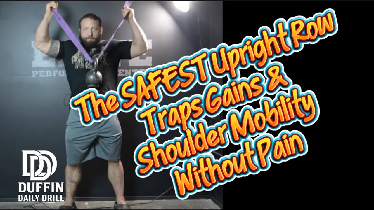 The SAFEST Upright Row - Traps Gains & Shoulder Mobility Without Pain ...