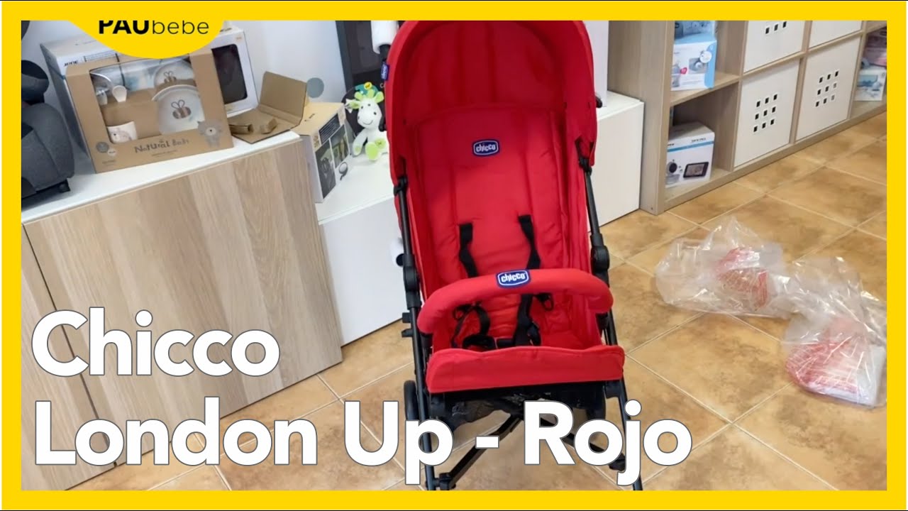Chicco London Up color Red Passion - YouTube