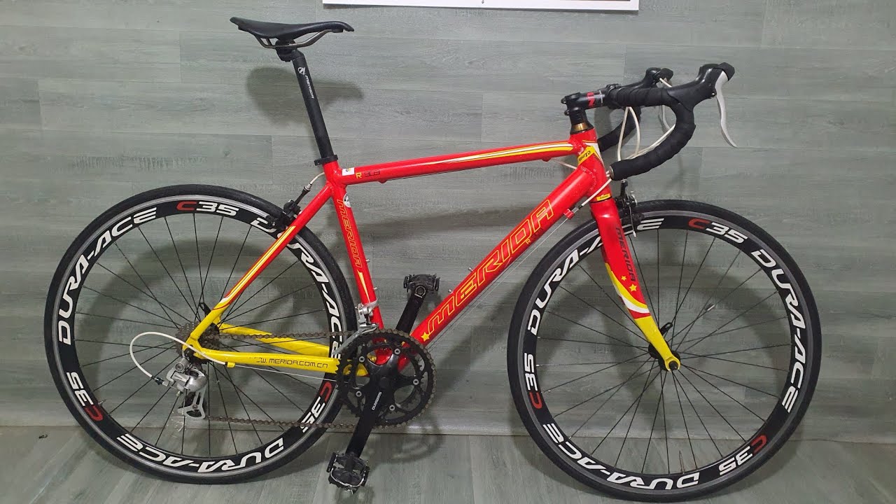 (đã bán )MERIDA R903 Hàng xuất NHẬT bền bỉ ! chạy full Group Shimano ...