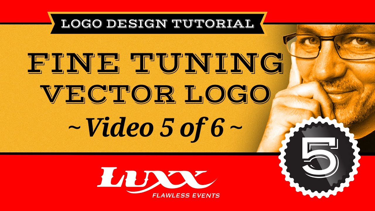 Logo Design Tutorial Part 5 - Fine Tuning Logo in Illustrator - YouTube
