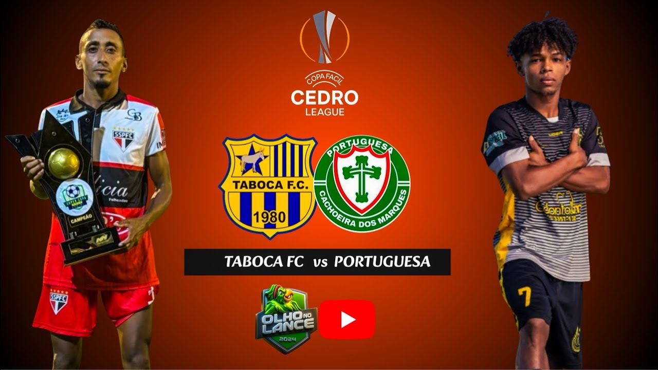 Copa Cedro League – Playoffs | Taboca FC x Portuguesa - YouTube