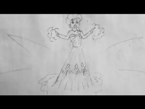Frozen transformation scene let it go pencil animation. - YouTube