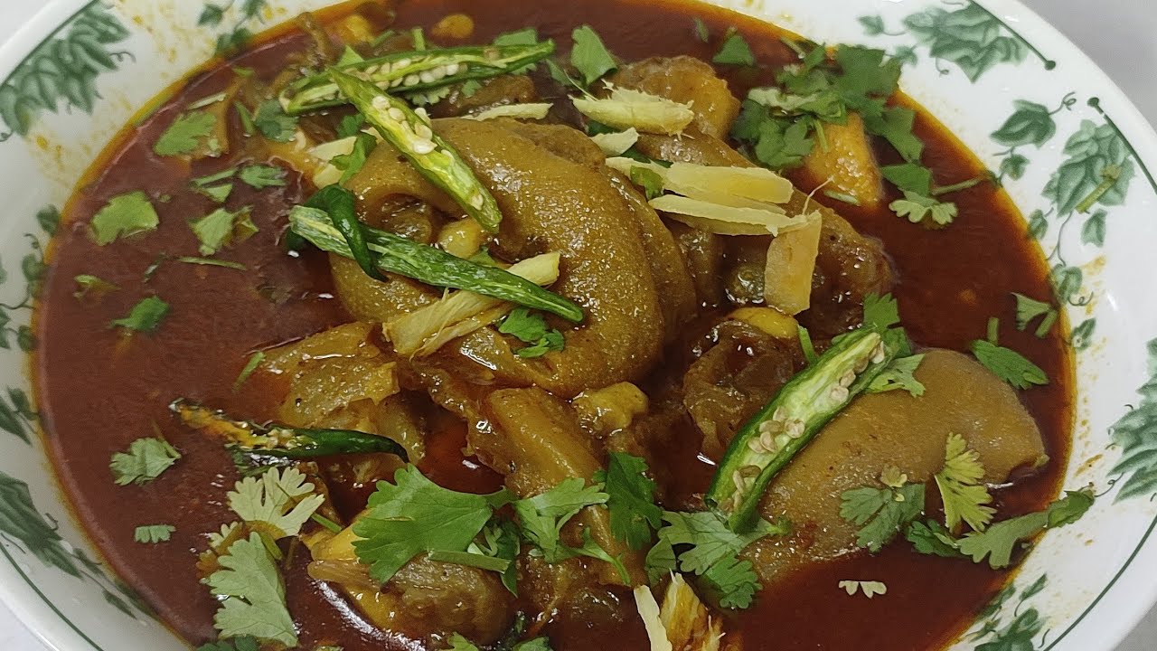 Paya Recipe Winter Special Dish in Easy Way ☺ - YouTube