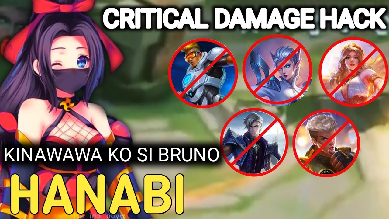 HANABI THE NEW META CRITICAL DAMAGE HACK | HANABI BEST BUILD FOR 2023 ...