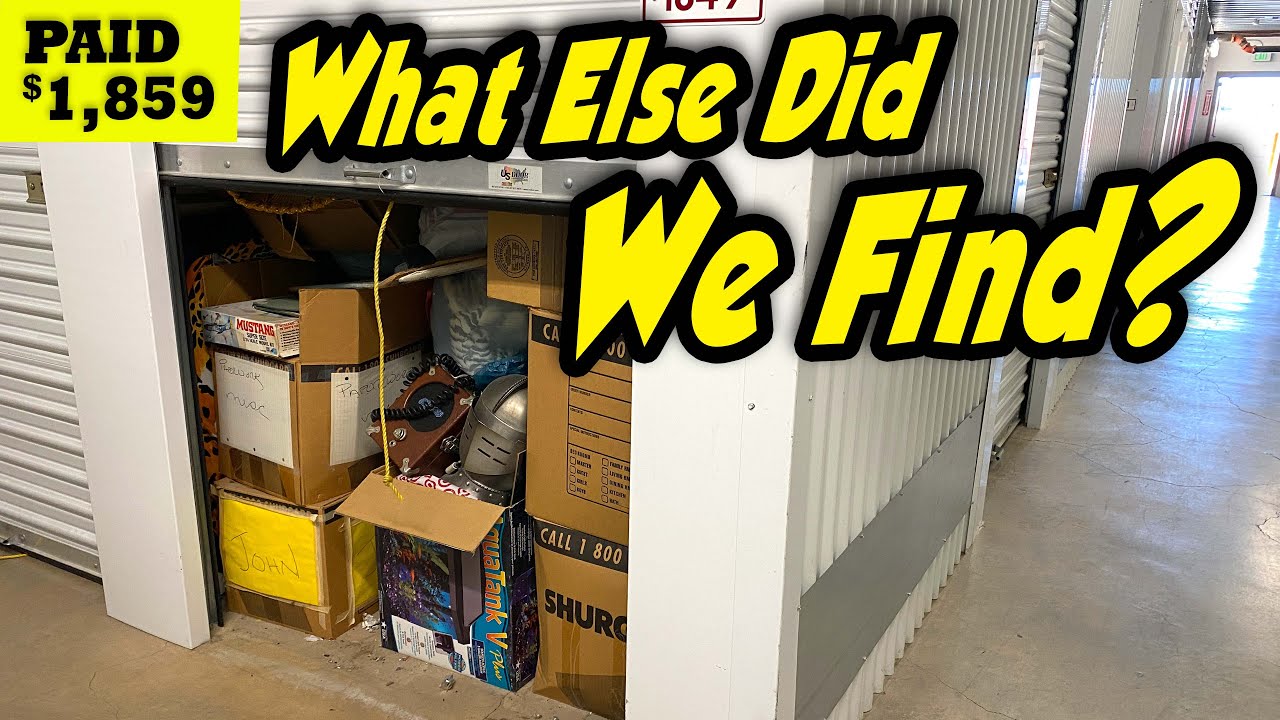What Else Did I Find in the locker bought for $1,859 at the abandoned ...