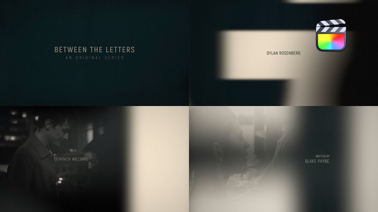 Cinematic Intro Modular Template for Final Cut Pro — Template - YouTube