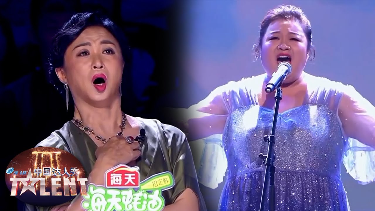 ZHOU LEI's heartfelt singing IMPRESSES the audience! | China's Got ...
