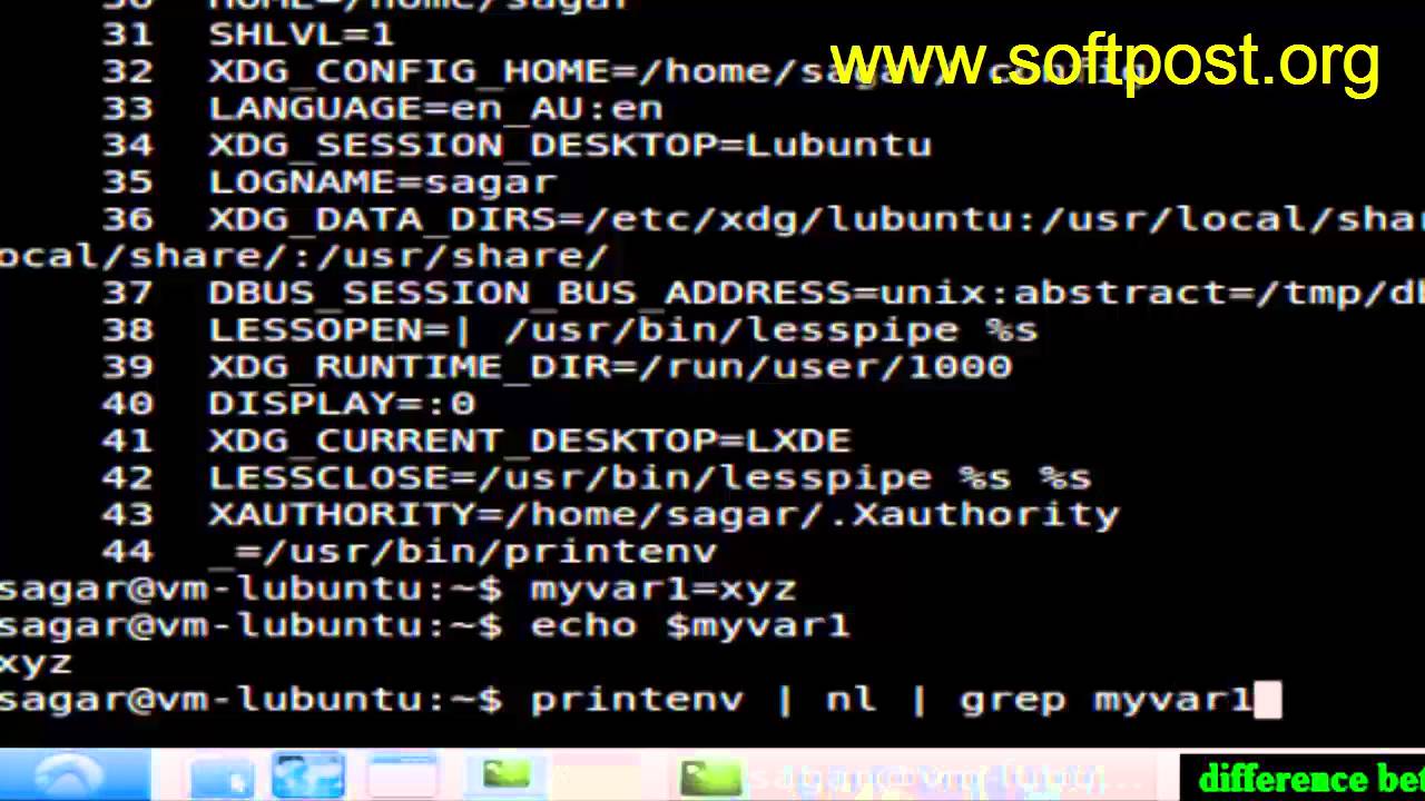 Difference Between Environment And Shell Variables In Debian YouTube Difference Between Environment And Shell Variables In Debian YouTube